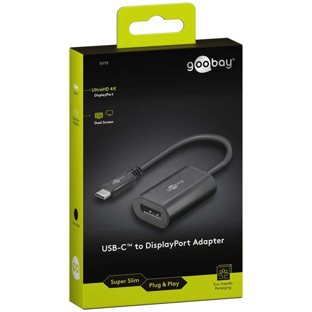 Adapter USB-C™ auf DisplayPort™ Schwarz kaufen bei OBI