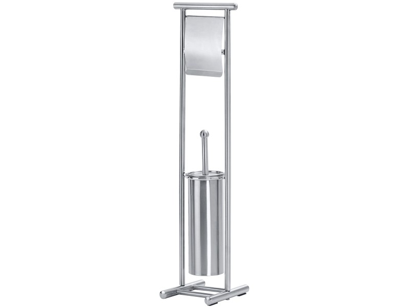 Stand WC-Garnitur Lioni satiniert Edelstahl kaufen bei OBI