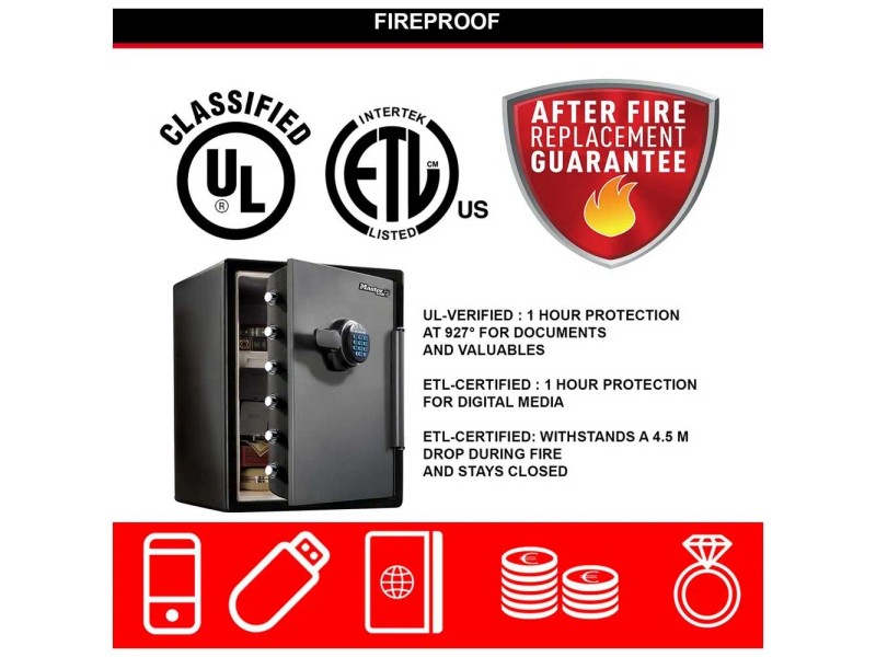 Master Lock Sicherheitstresor LFW205FYC (HxBxT) 60,3 x 47,2 x 49,1 cm ...