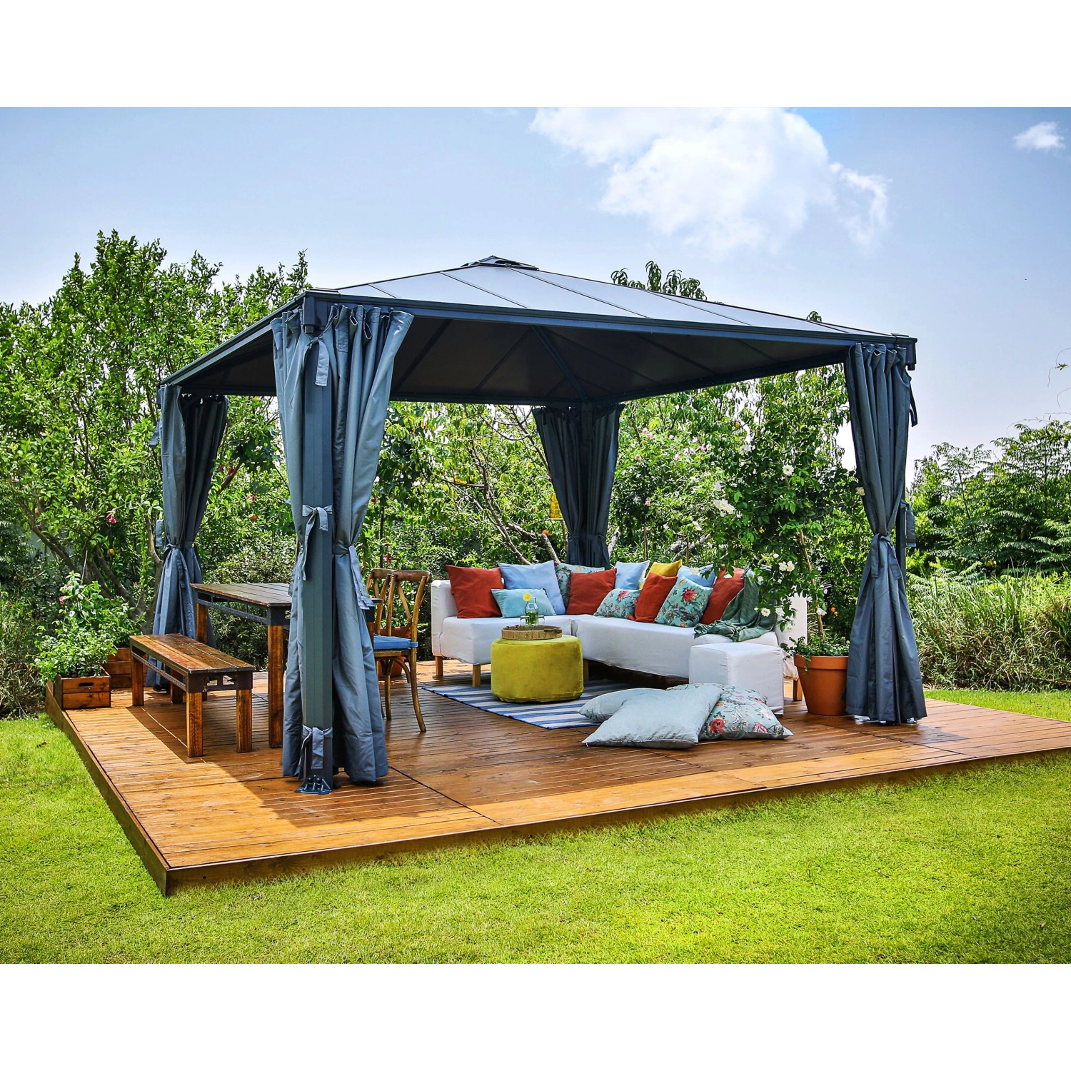 Pavillon Palermo 3600 (HxlxP) 295 x 360 x 360 cm