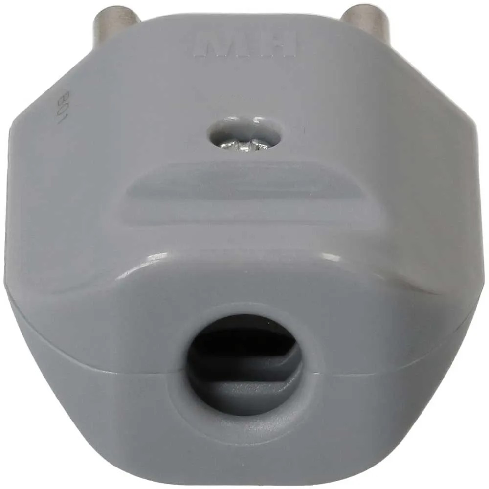 Stecker MH Typ12 / 3-polig Grau