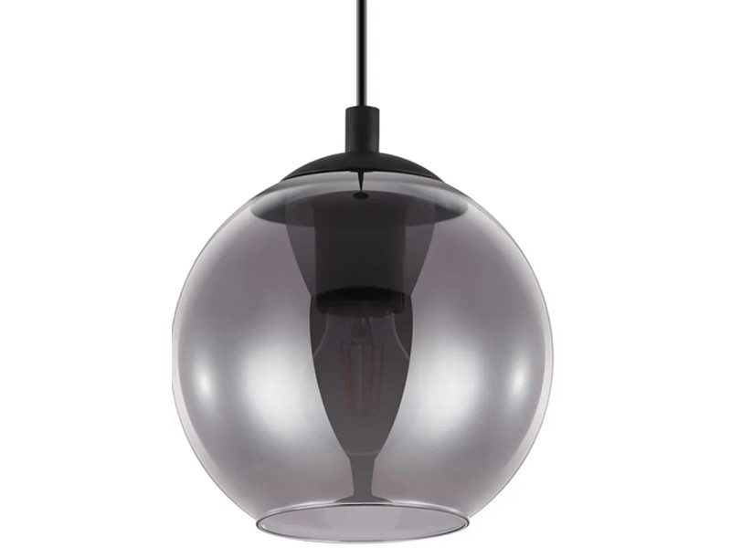 Eglo Hängeleuchte Ariscani Schwarz-Transparent