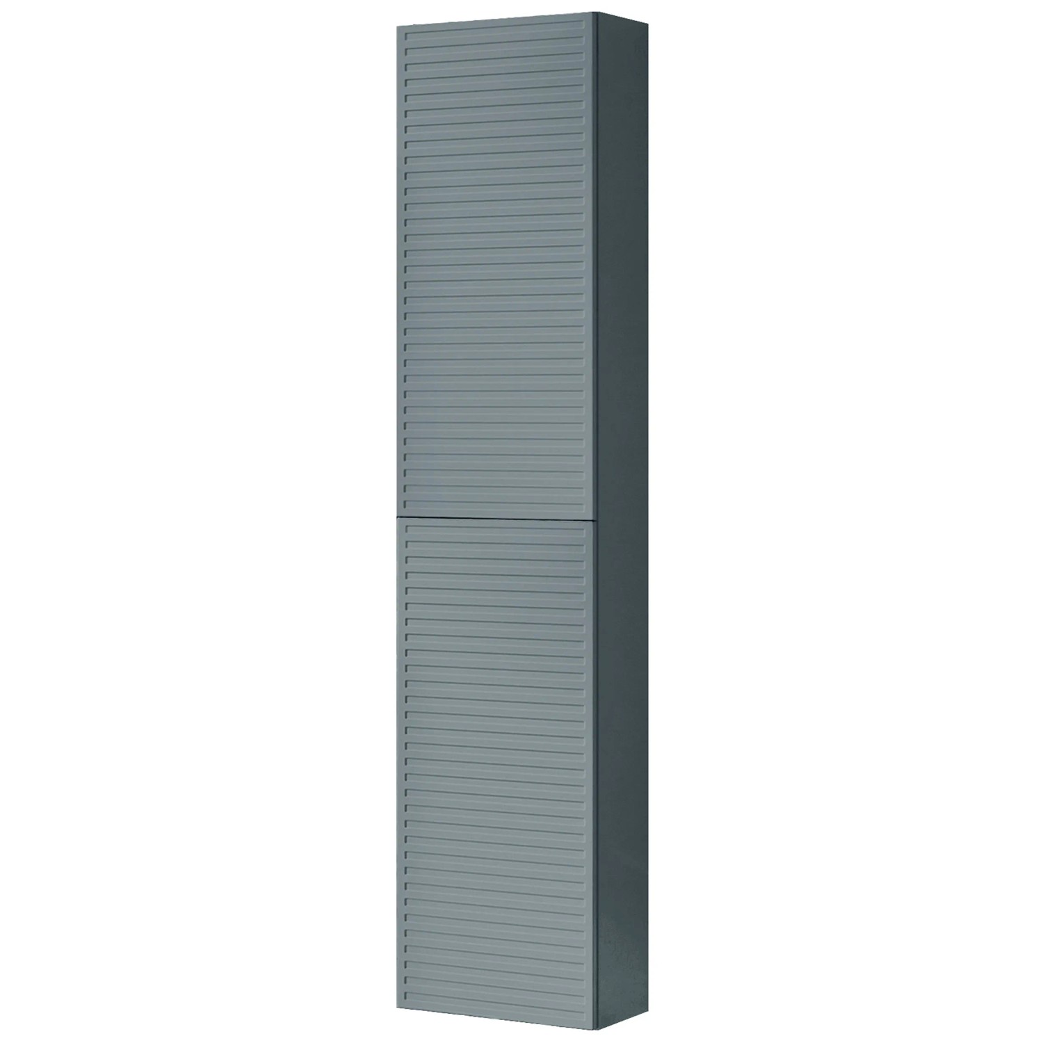 Armoire haute Pixel Indigo Stripes (HxlxP) 160 x 30 x 27 cm