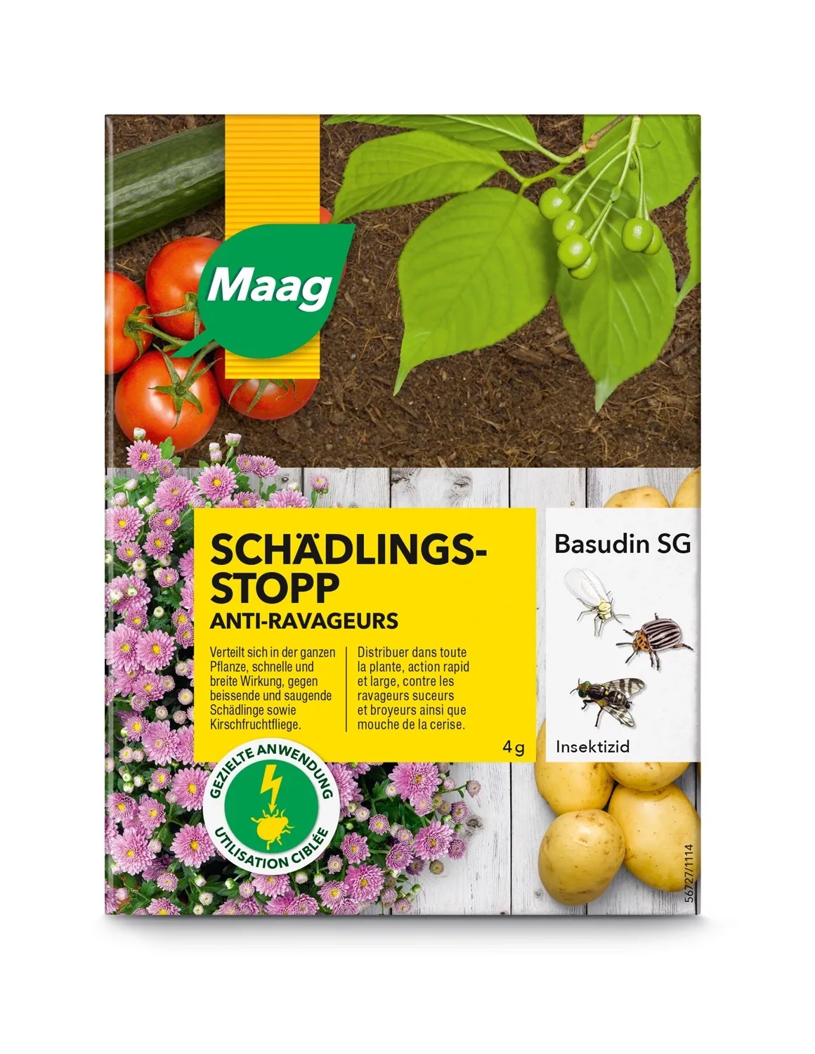 Maag Basudin SG Insektizid 8 x 0,5 g kaufen bei OBI