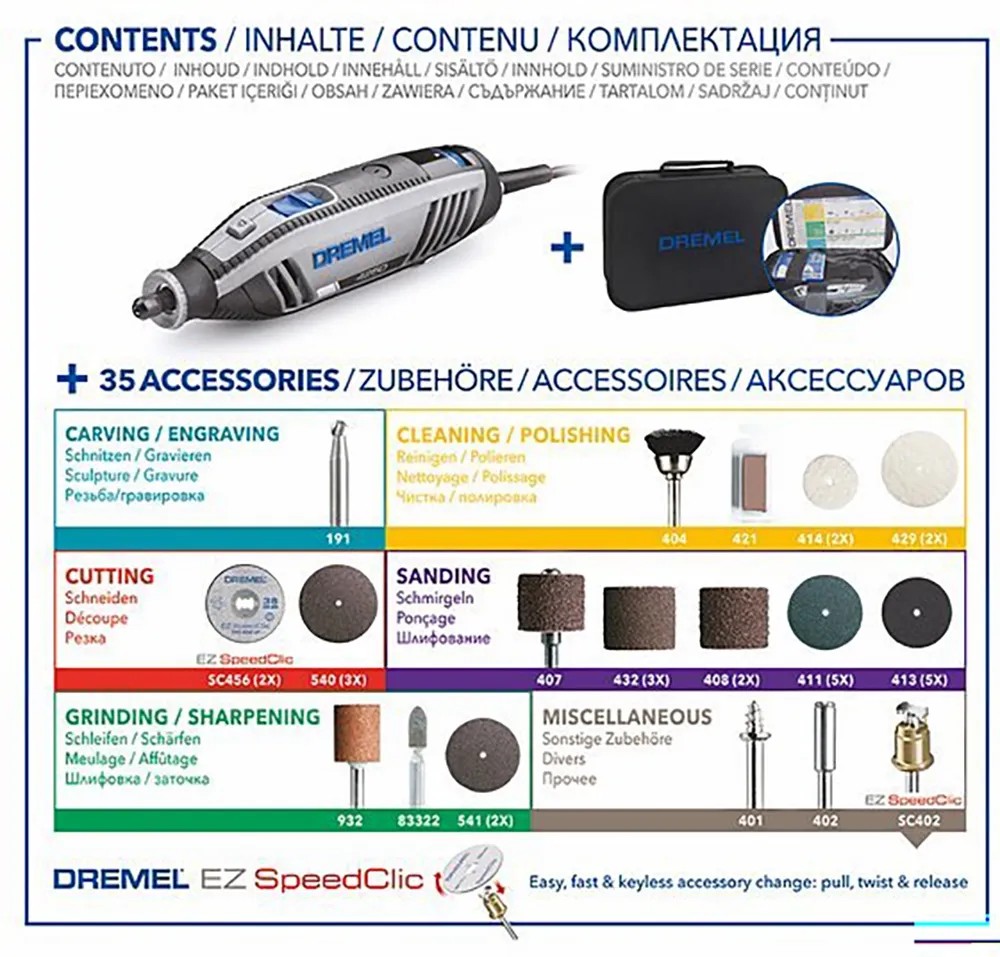 Dremel Multifunktionswerkzeug 4250-35 im Softbag