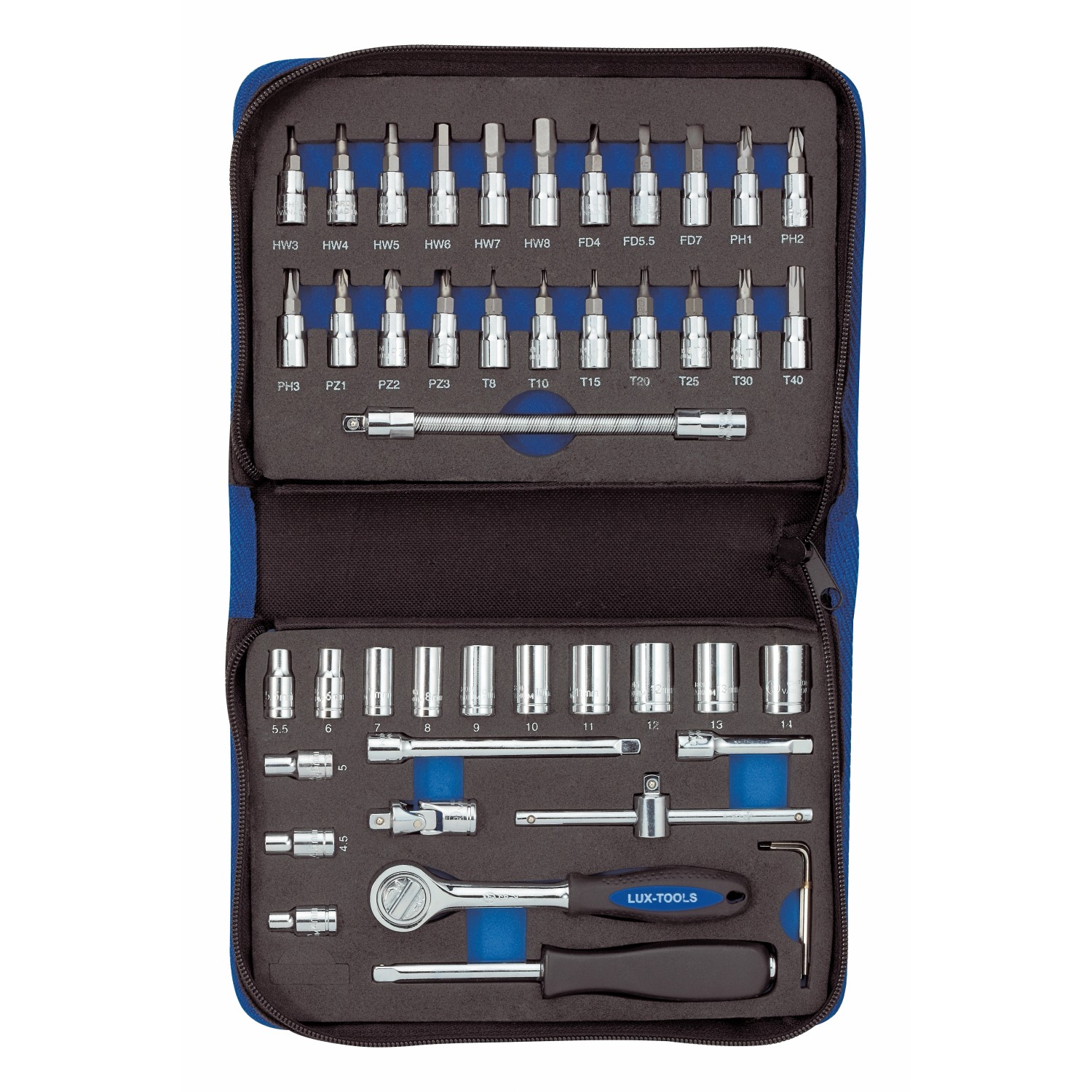 LUX Steckschlüssel-Set Classic / 45-tlg. kaufen bei OBI