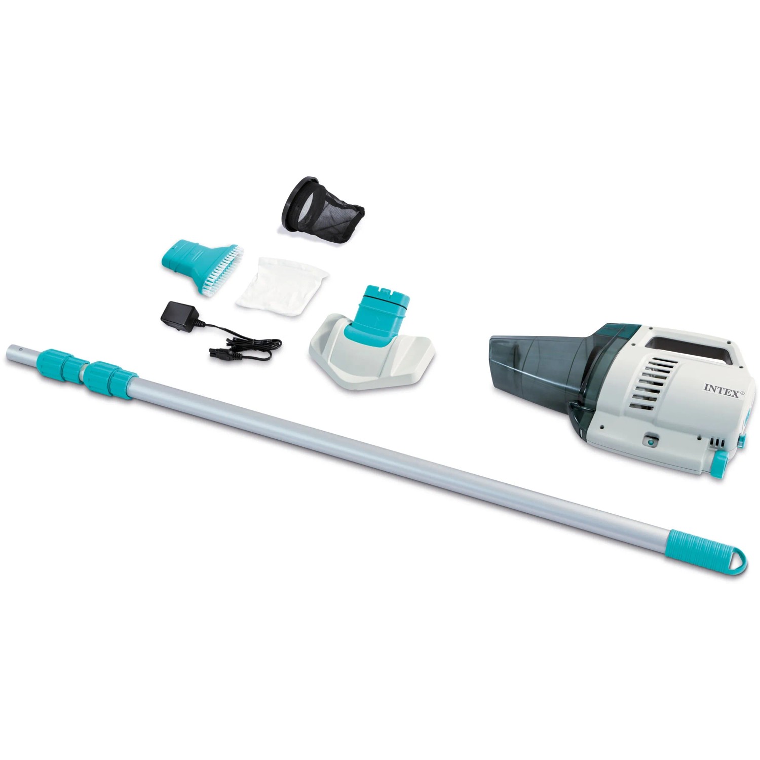Intex Akku-Poolsauger mit Teleskopstange