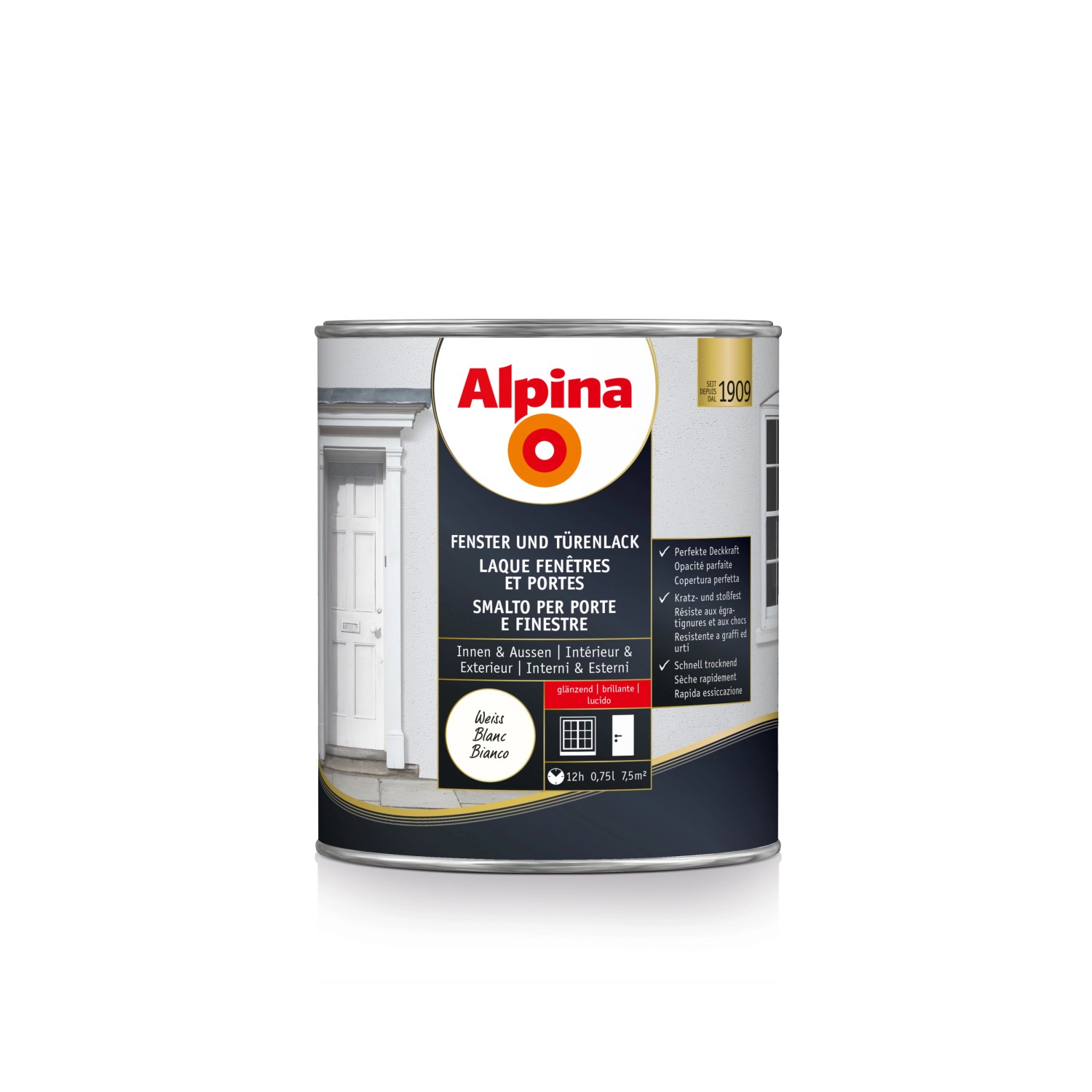 Alpina Fenster- und Türenlack glänzend 750 ml kaufen bei OBI