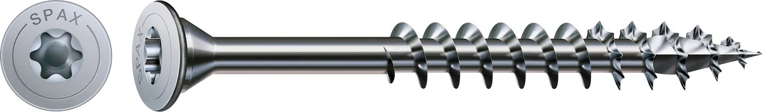 Spax Vis universelle à embase entraînement T-Star plus Ø 5 mm x 53 mm ...