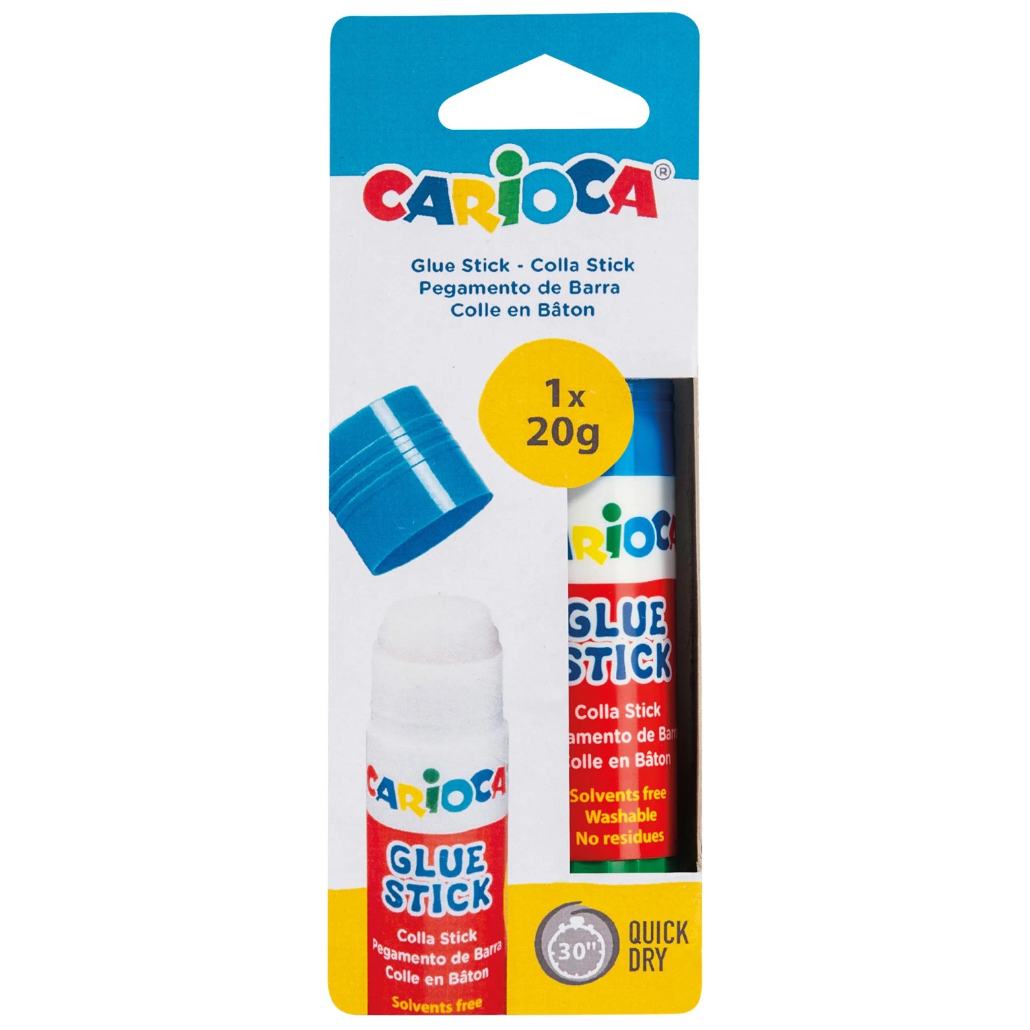 Bâton de colle Incolore 20 g