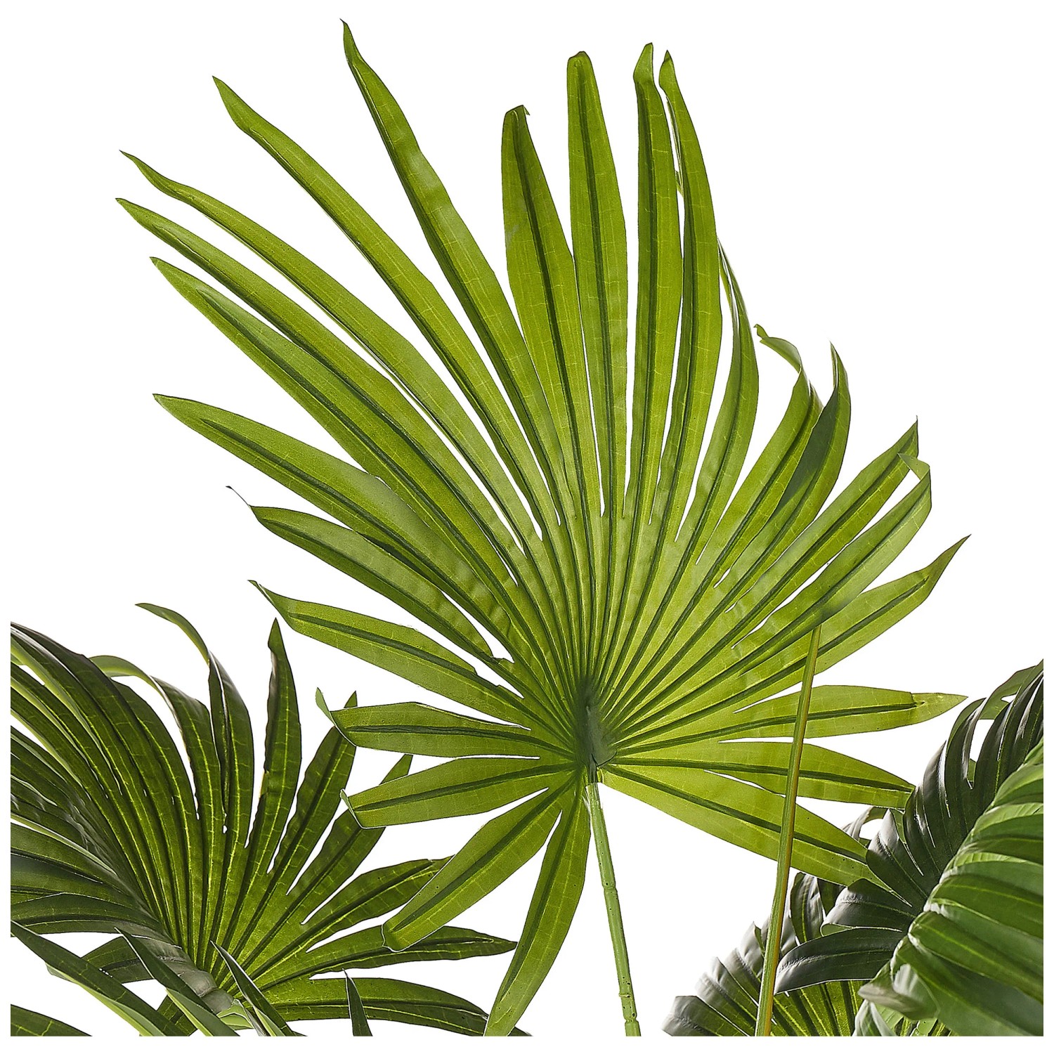 Kunstpflanze Fan Palm im Blumentopf Höhe 100 cm kaufen bei OBI