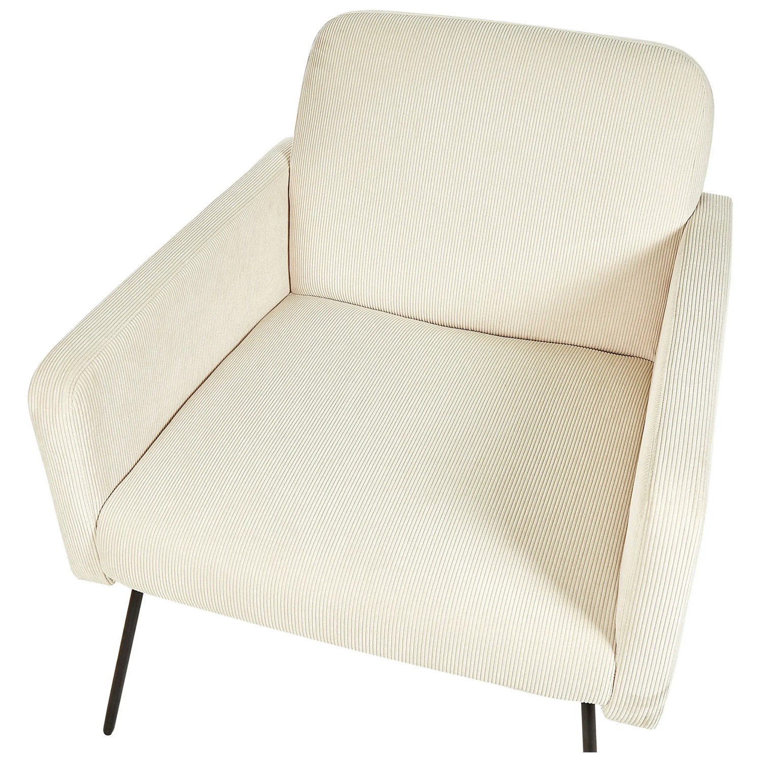 Beliani Sessel Narken Cord Beige