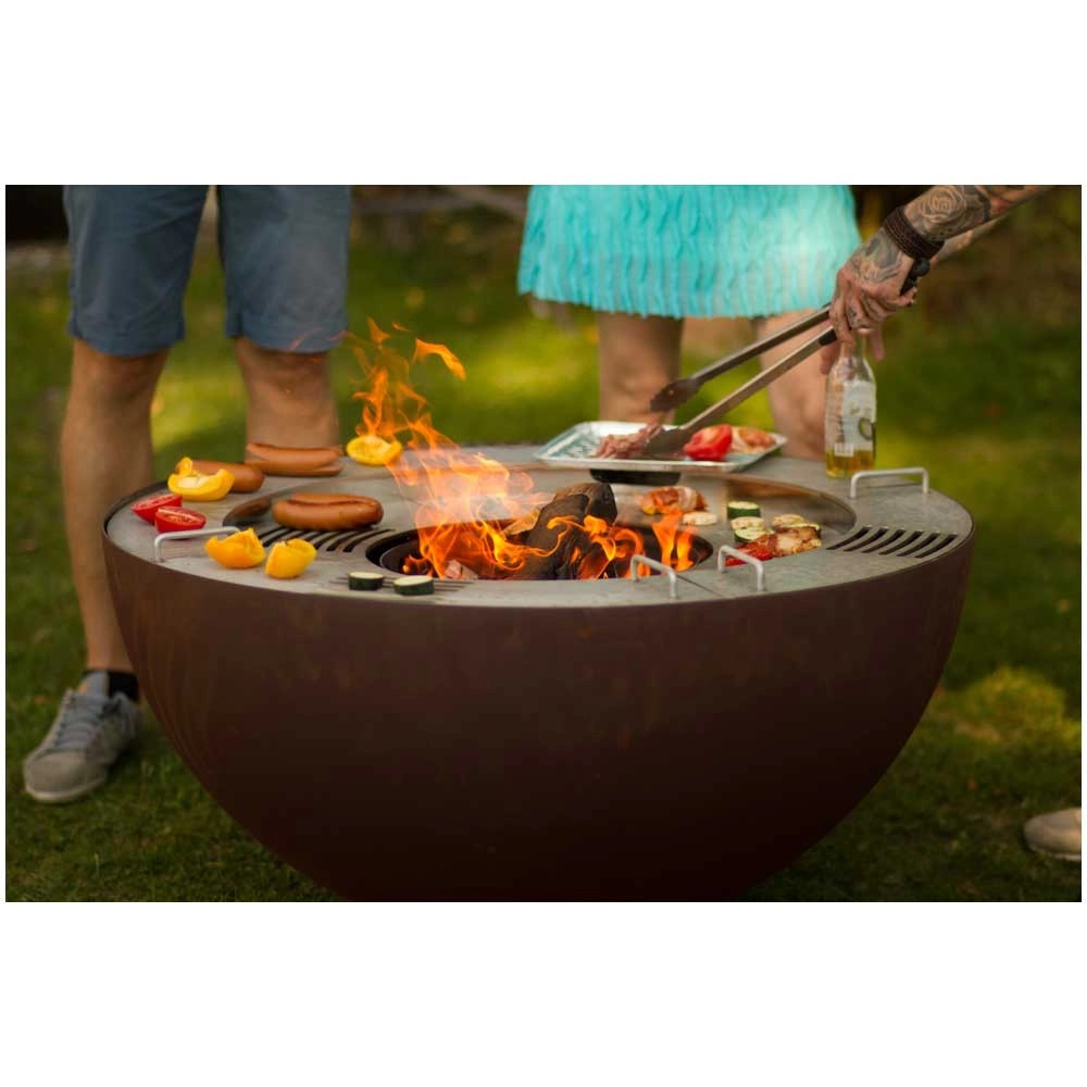 Feuer- und Grillkugel Fireball Pro gerostet Ø 100 cm kaufen bei OBI