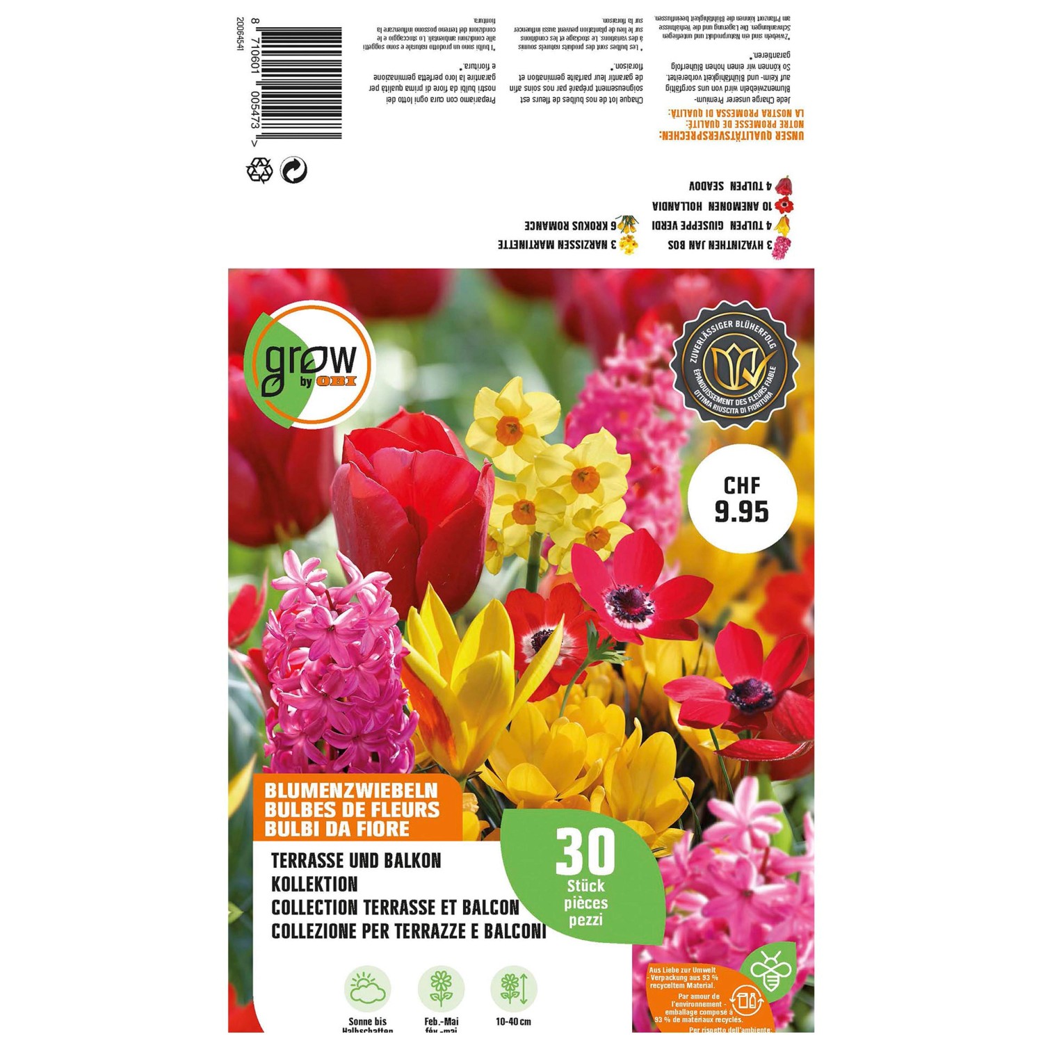 GROW by OBI Terrassen- und Garten-Kollektion Mischung 30 Stk. kaufen ...
