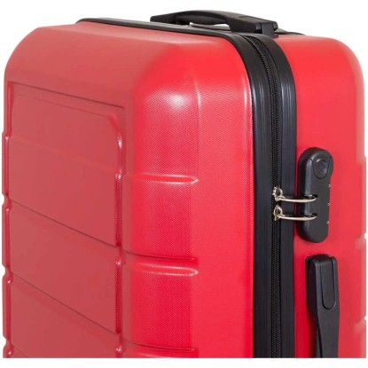Rollkoffer-Set Como ABS Rot 3-tlg. kaufen bei OBI