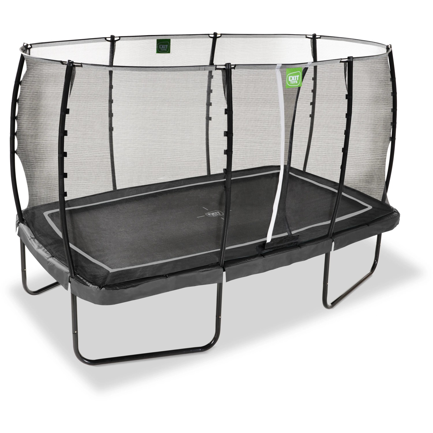 Exit Trampolin Allure Classic Schwarz 214 x 366 cm