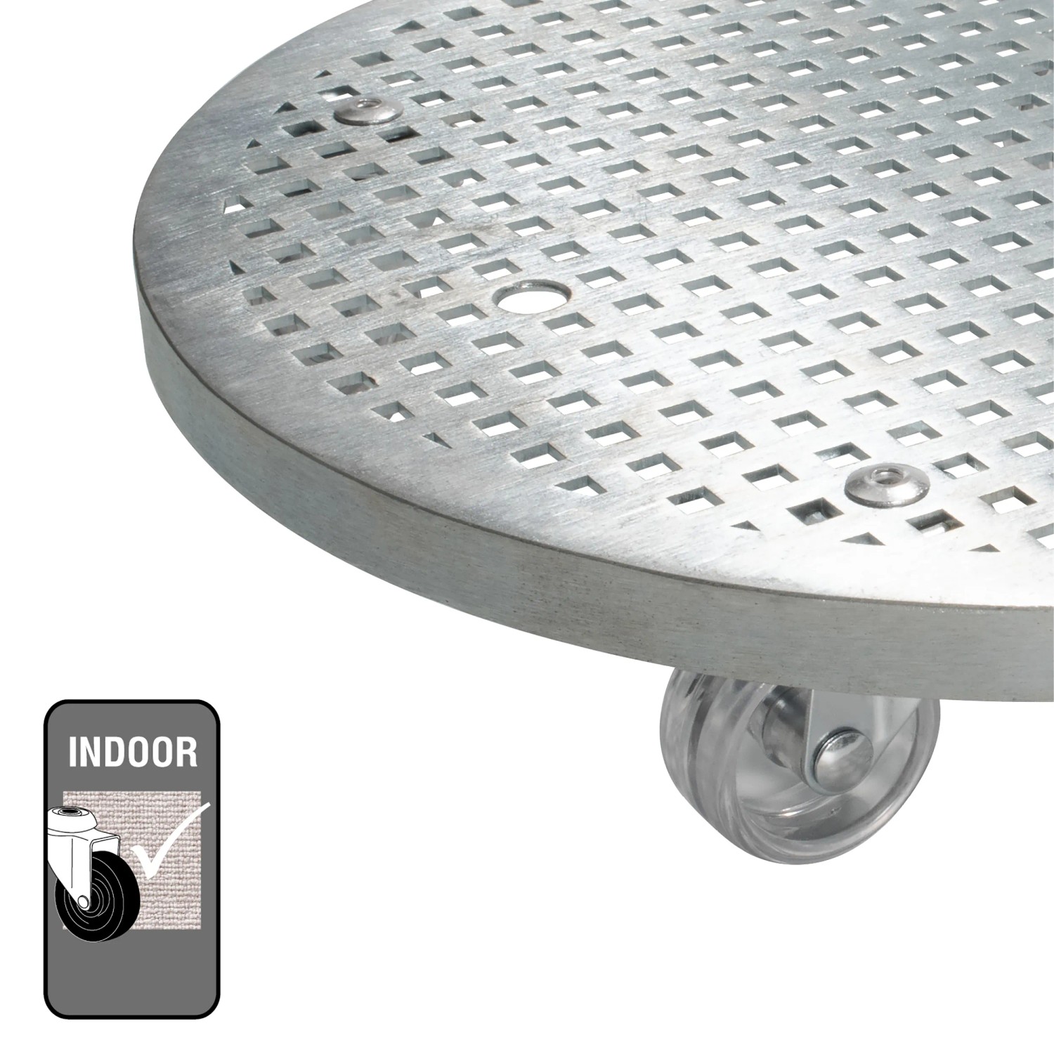 Wagner® Pflanzenroller GH 0951 Metall Silber Ø 30 cm