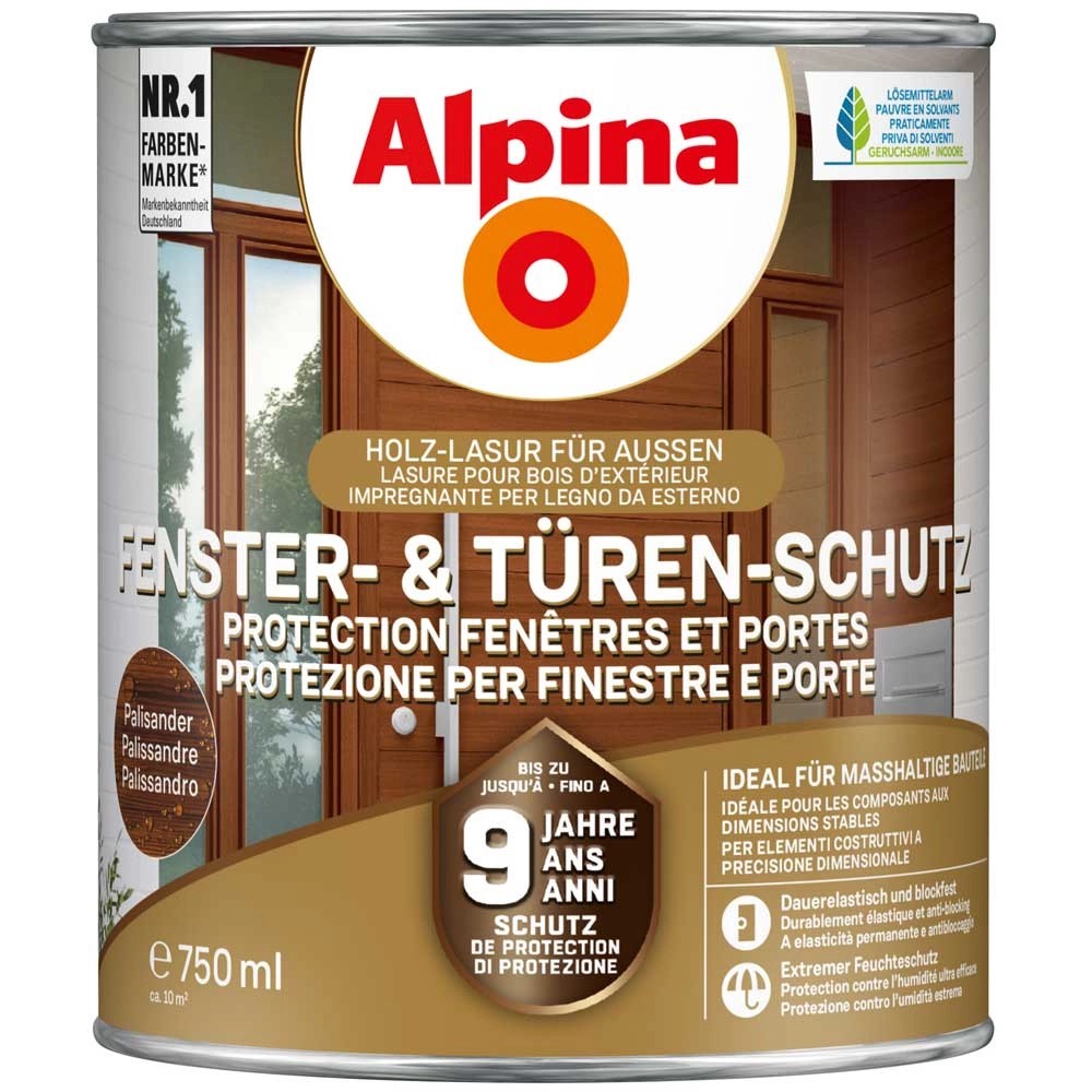 Alpina Fenster- & Türen-Schutz Palisander DIF 750 ml kaufen bei OBI