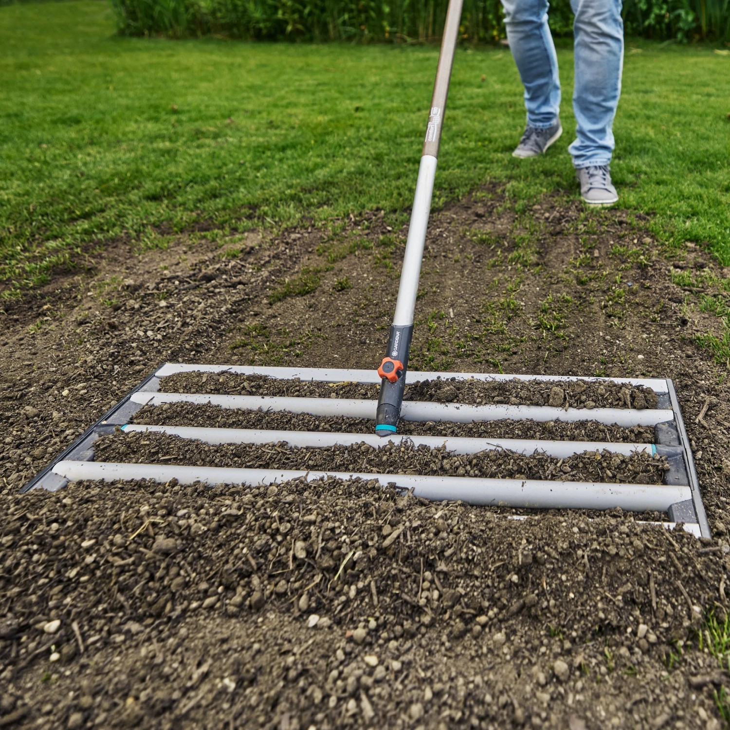 Gardena Combisystem-Rasenrakel 76 cm kaufen bei OBI