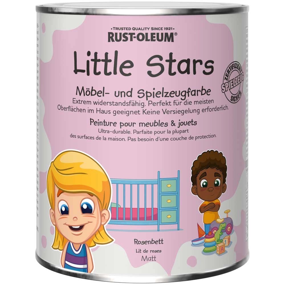 Little Stars Möbel- und Spielzeugfarbe Rosenbett 750 ml kaufen bei OBI