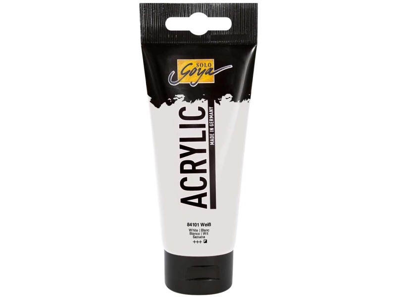 Kreul Acrylfarbe Solo Goya Acrylic Weiss 100 ml kaufen bei OBI