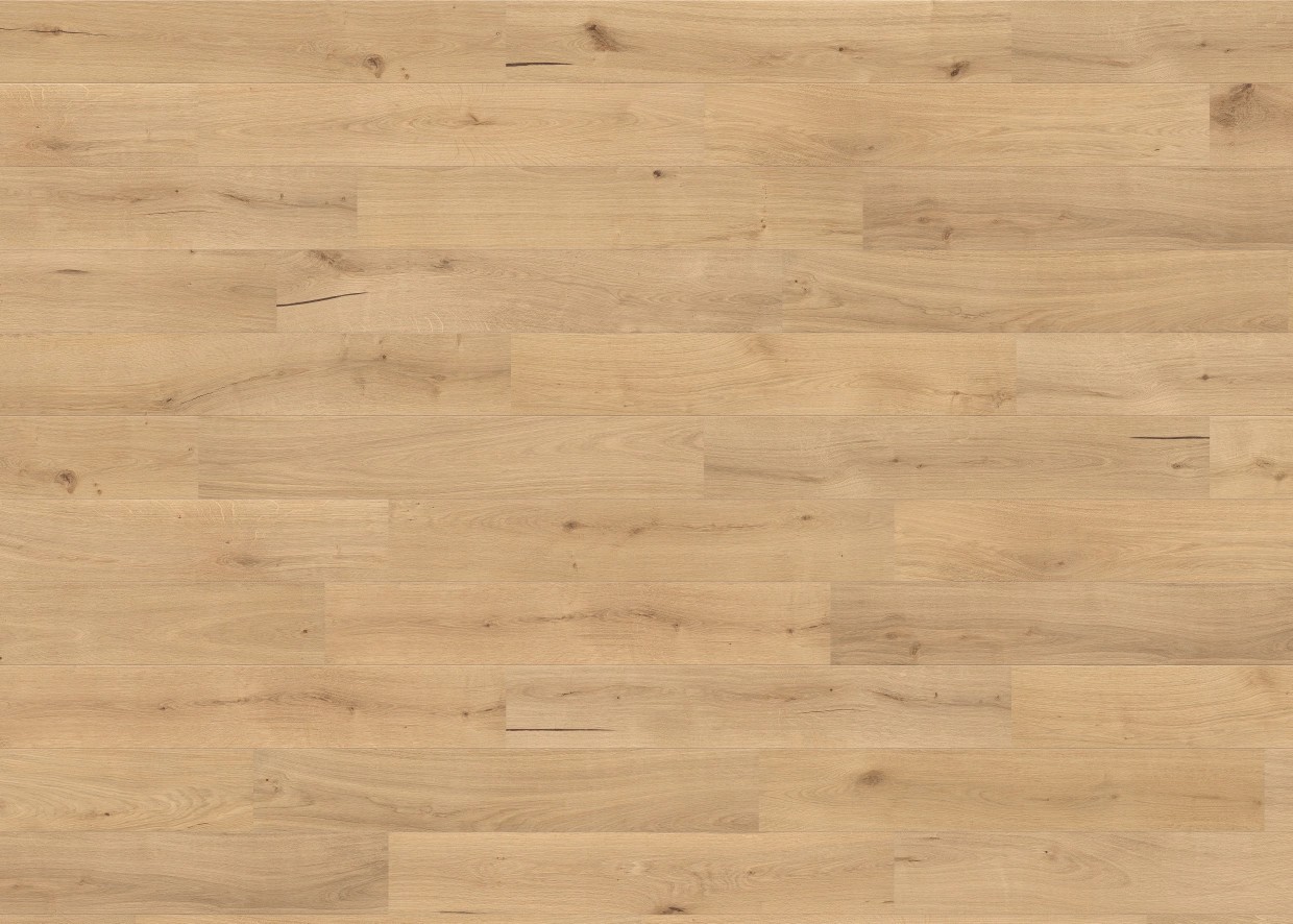 Living by Haro Parkett Landhausdiele Eiche hell Naturöl strukturiert ...