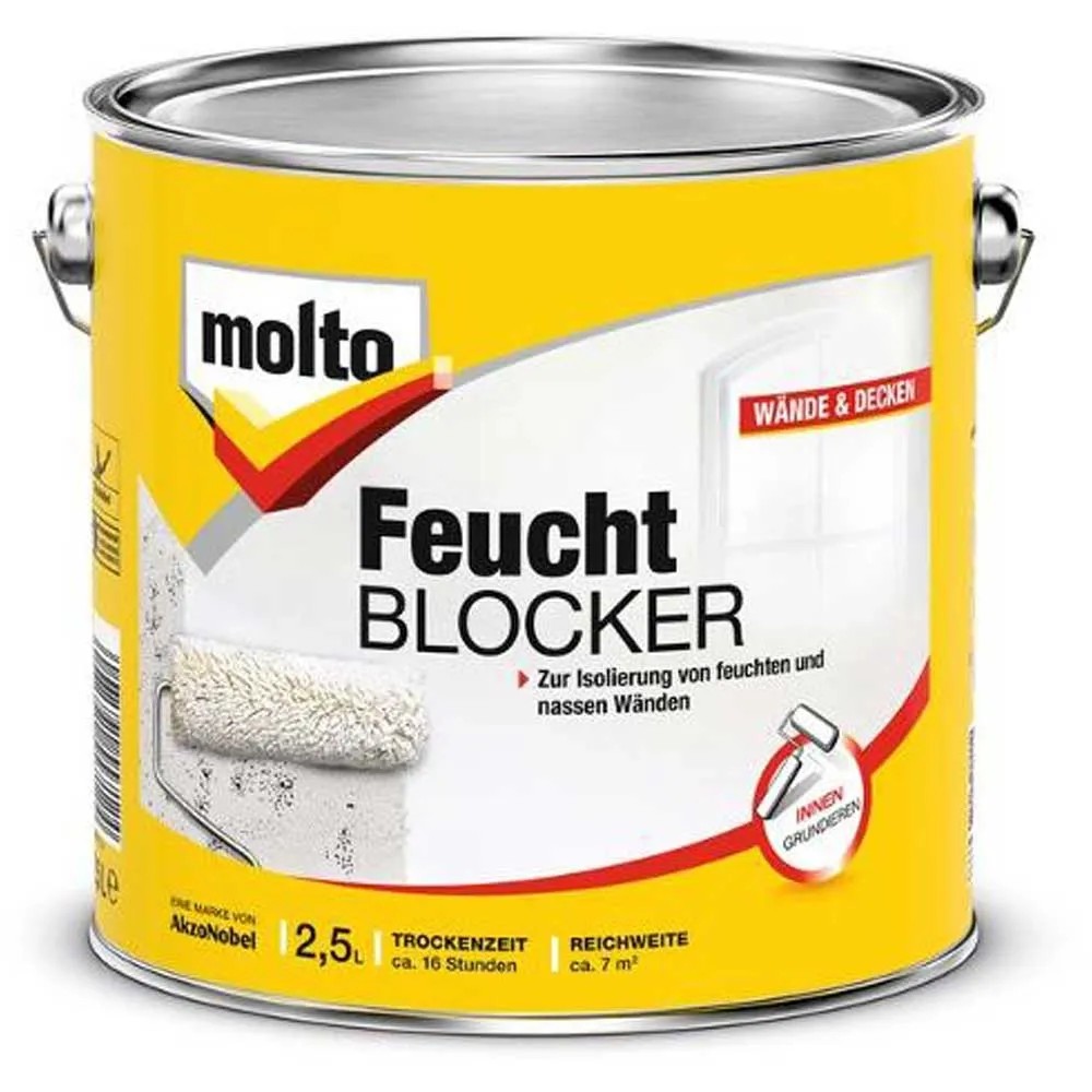 Molto Feucht-Blocker matt Weiss 2,5 l kaufen bei OBI