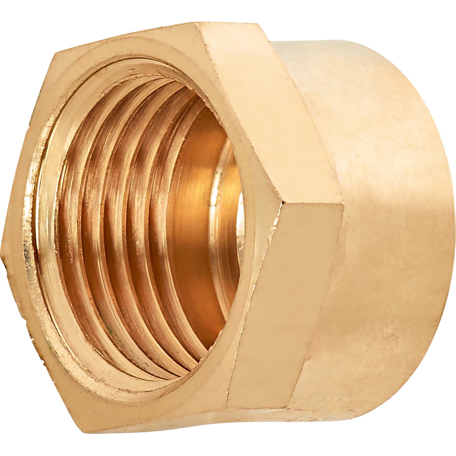 Gewinde-Kappe 18,6 mm (Rp 1/2) Rotguss kaufen bei OBI