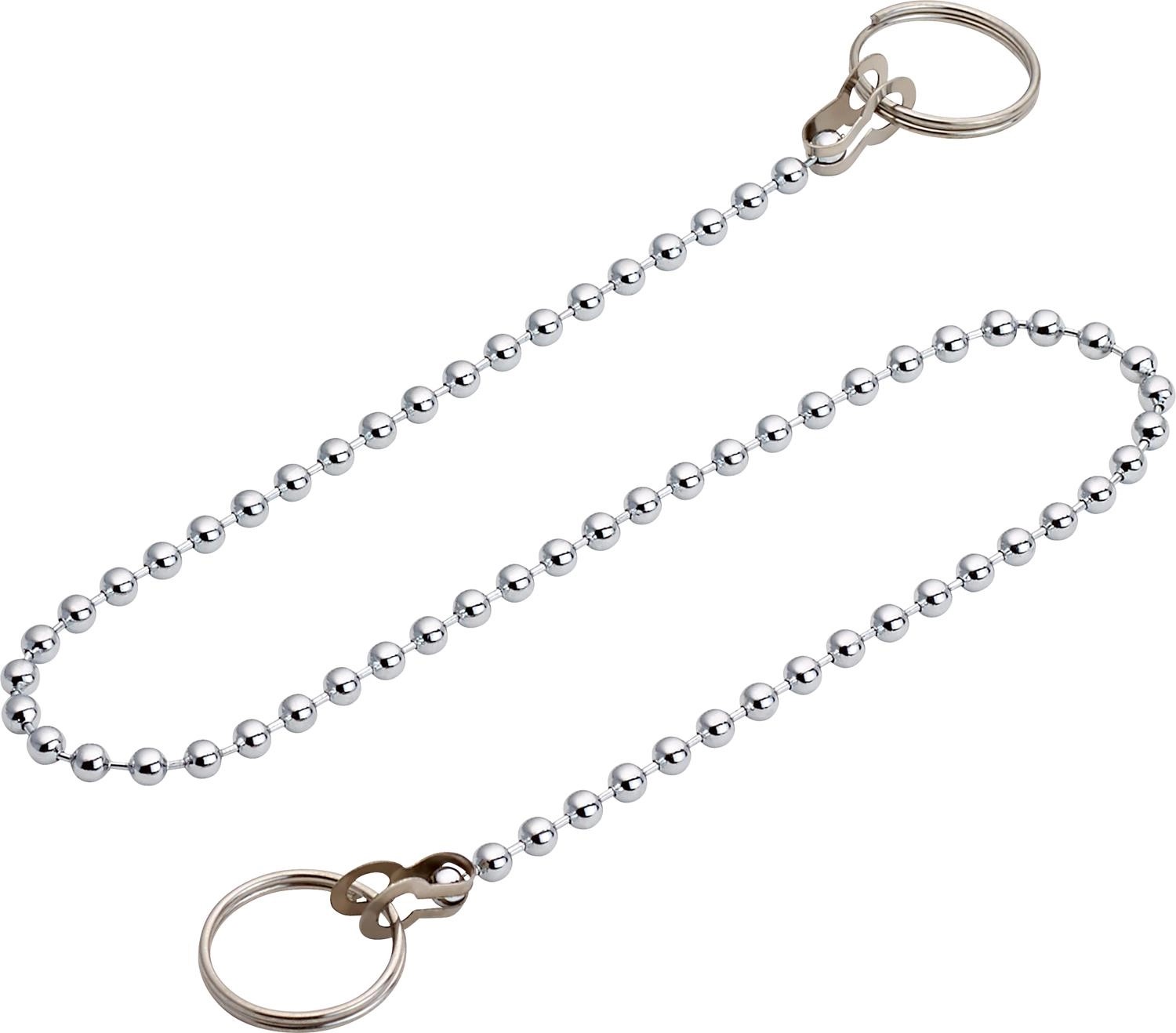 Chaînette à billes acier inoxydable 30 cm
