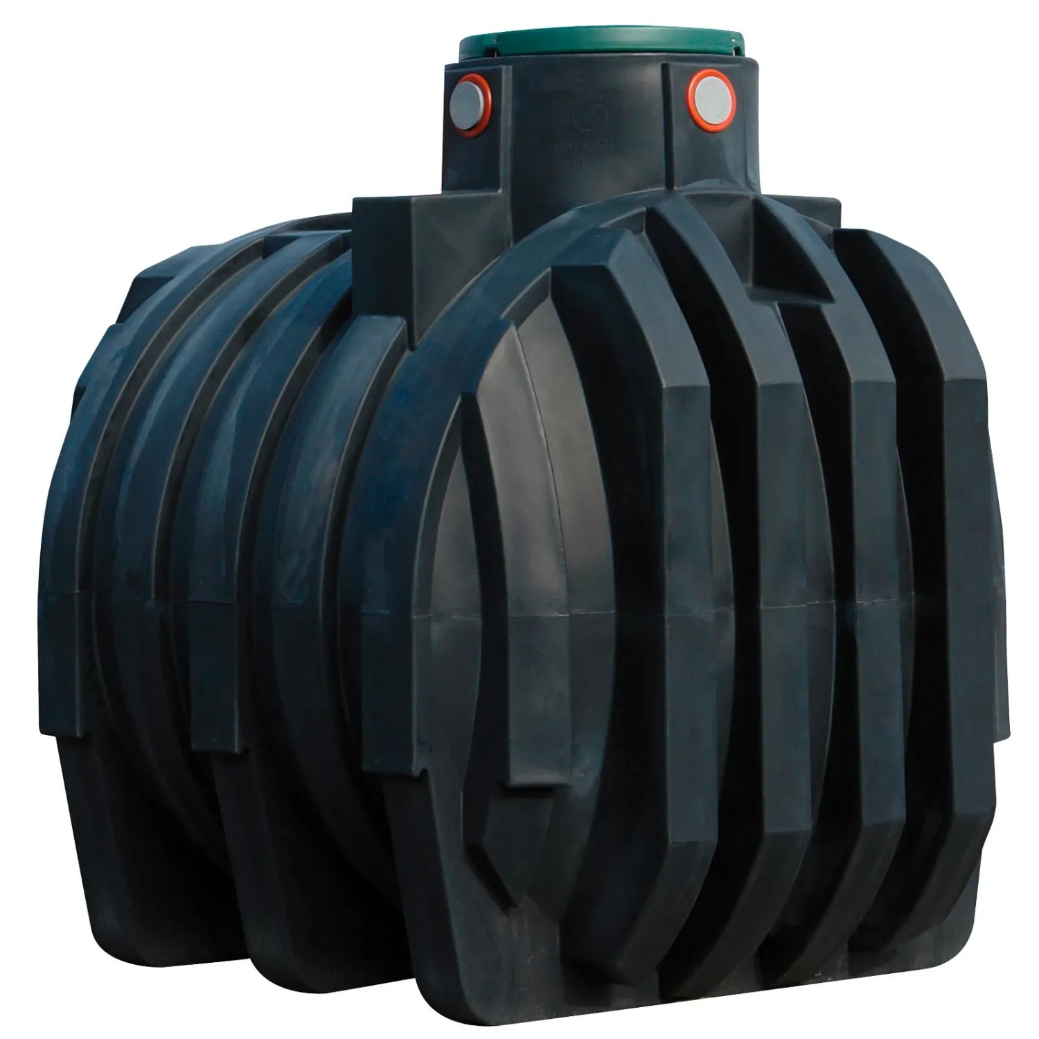 4rain Erdtank Mono Schwarz 6'800 l inkl. Tankabdeckung