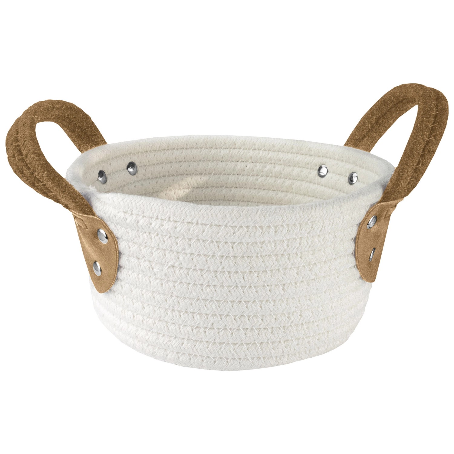 Kleine Wolke Korb Patch Textil Weiss-Bahamabeige Gr. S kaufen bei OBI