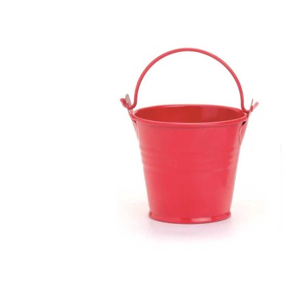 Eimer aus Metall Rot Ø 70 cm / Höhe 80 cm kaufen bei OBI