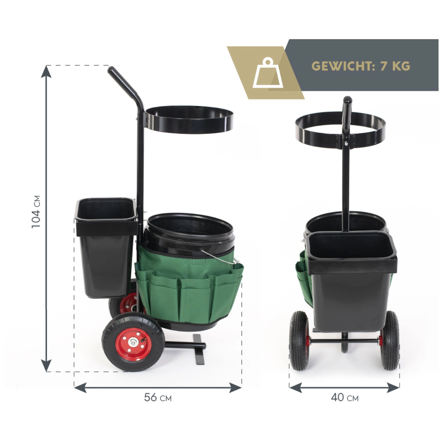 Universal Garten-Trolley (HxBxT) 104 x 56 x 40 cm kaufen bei OBI