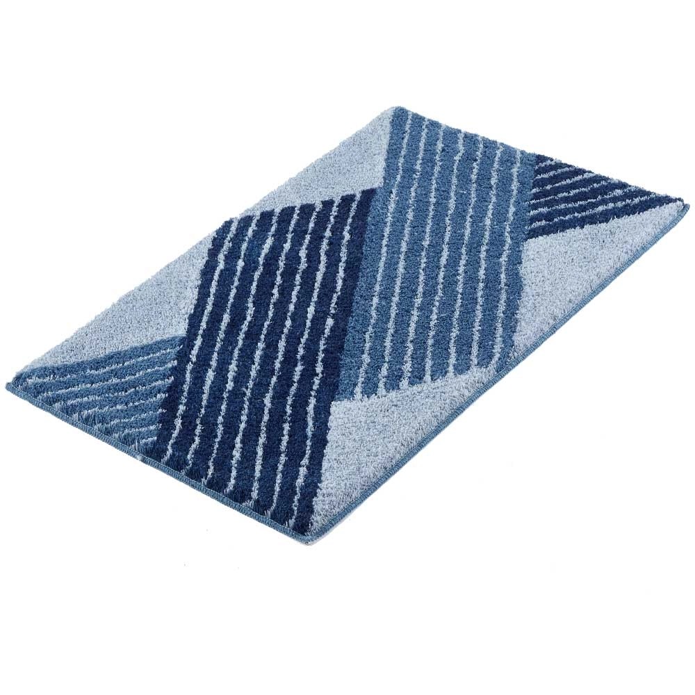 Kleine Wolke Badteppich Cross Polyacryl Mare 60 x 100 cm kaufen bei OBI