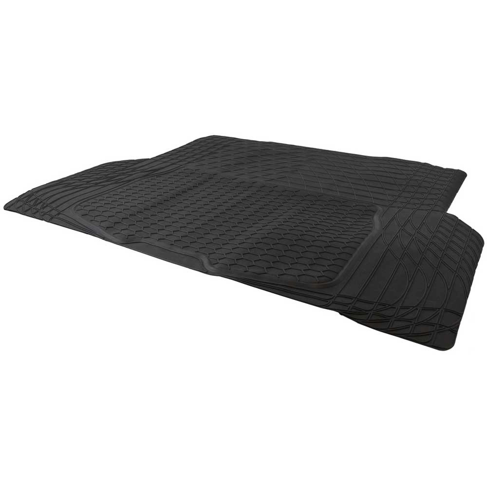 Cartrend Kofferraummatte Kunststoff Schwarz 108 x 140 cm kaufen bei OBI