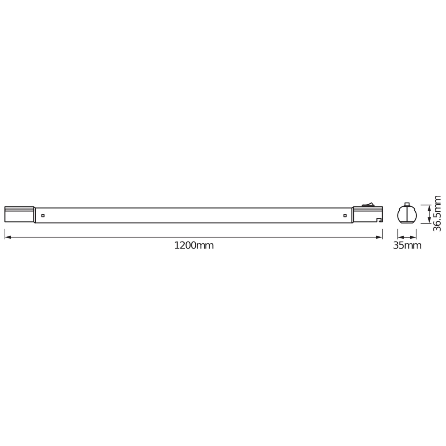 Osram LED-Lichtleiste Tubekit Polycarbonat Weiss 120 cm / 19 W kaufen ...