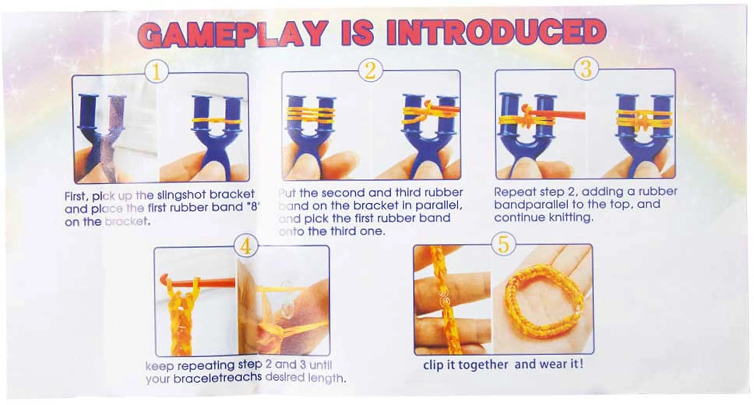 I Am Creative Loom-Bands-Set 18 Farben inkl. Zubehör