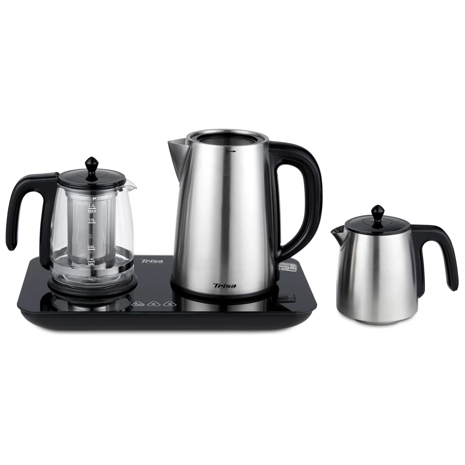 Trisa Wasserkocher-Set Tea Time Party Edelstahl 3-tlg. kaufen bei OBI