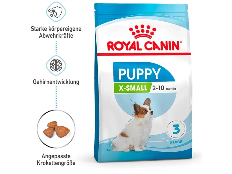 Royal Canin X-Small Puppy Trockenfutter - Welpen sehr kleine ...