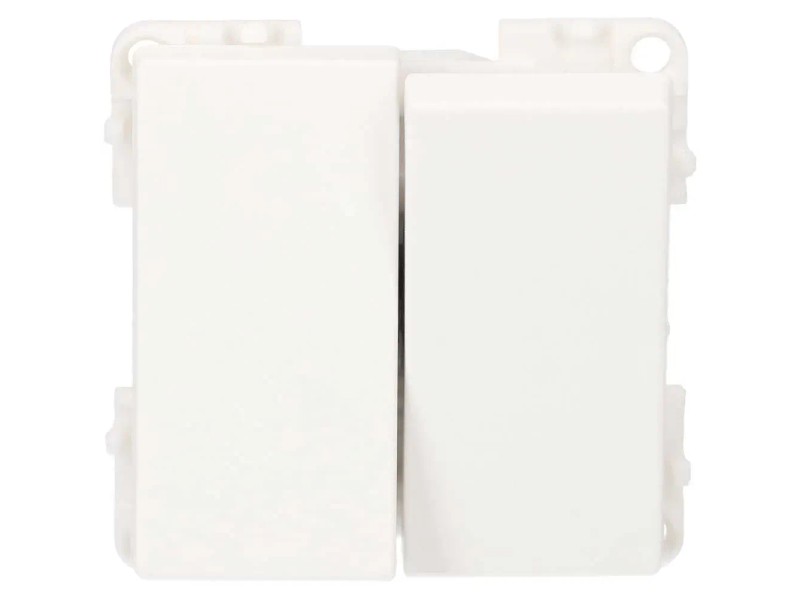 Doppel-Wippschalter Inprojal Schema 3+3 Weiss kaufen bei OBI