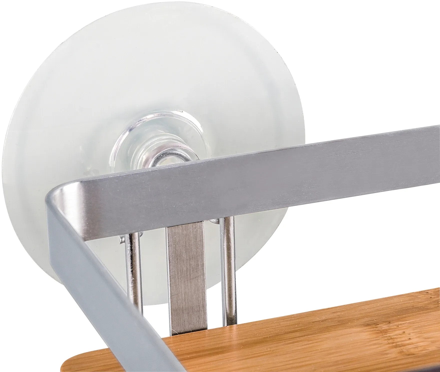 Wenko Static-Loc-Adapter ABS Transparent Ø 8 cm / 2 Stk.