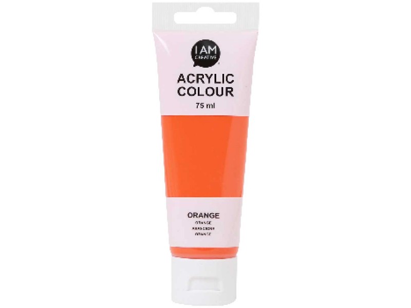 I Am Creative Acrylfarbe Orange Tube 75 ml kaufen bei OBI