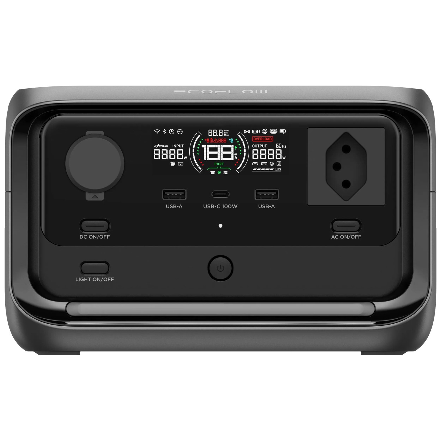 Ecoflow Powerstation River 3 Plus onduleur Noir 286 Wh