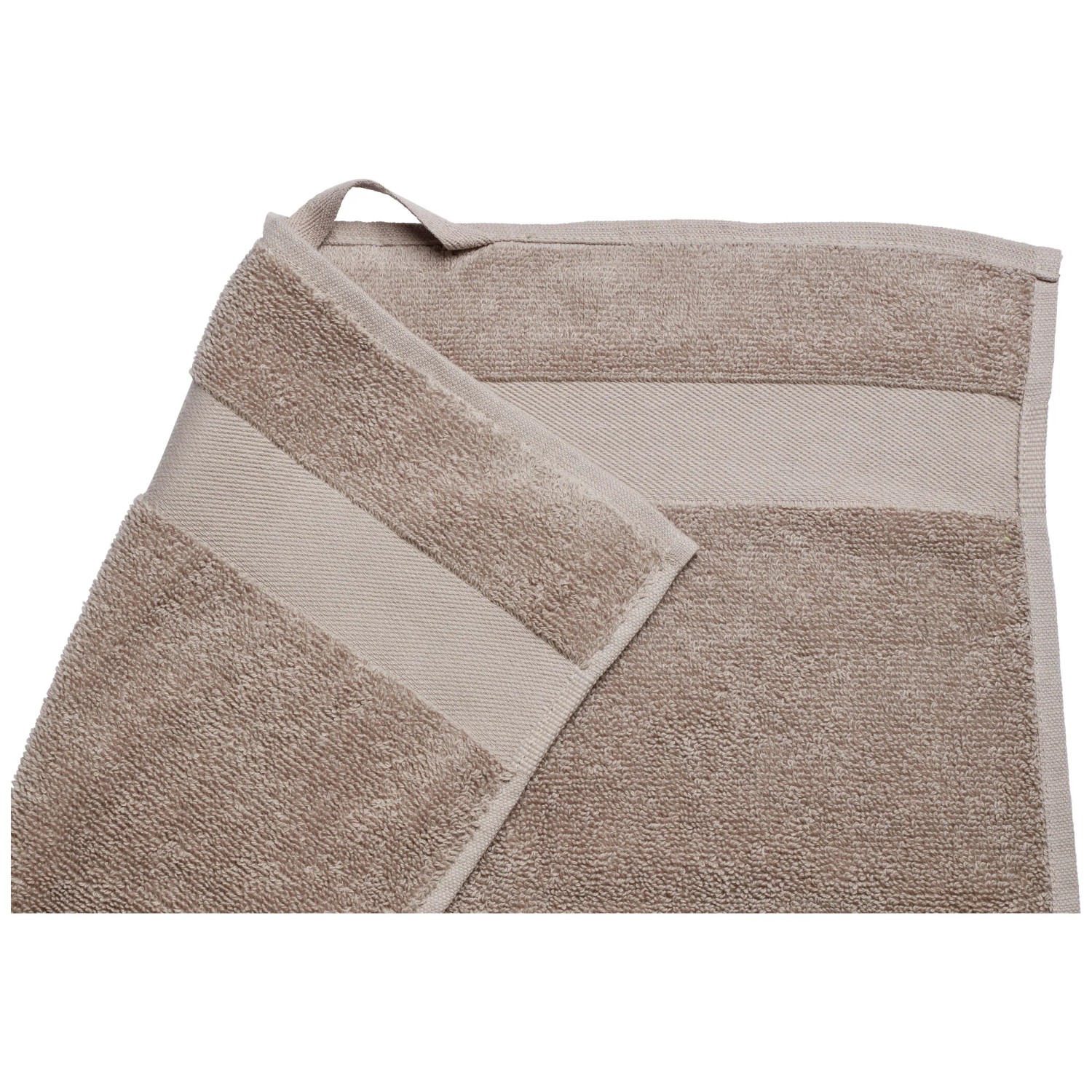Diaqua Handtuch Fresco Baumwolle Taupe 50 x 100 cm