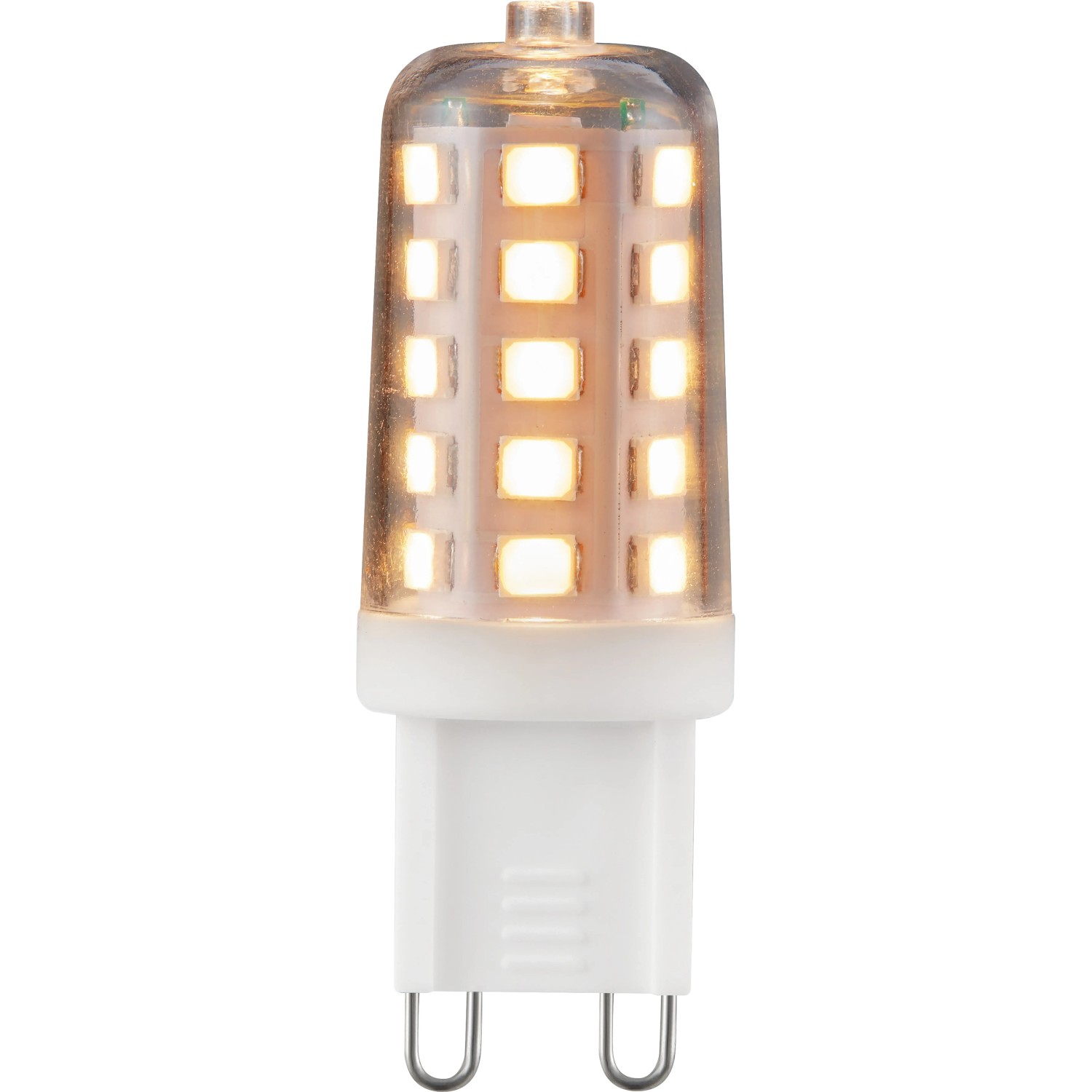 LED-Leuchtmittel G9 Warmweiss 3 W / 300 lm / Ø 1,7 cm / Höhe 5,5 / 3 Stk.