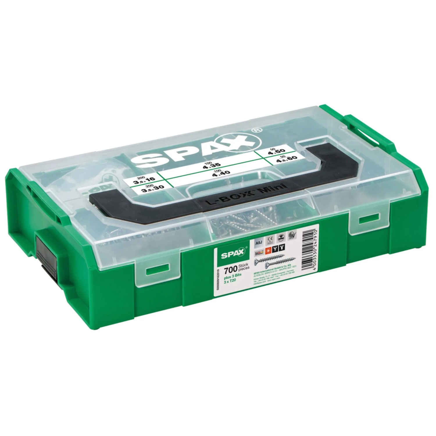 Spax Montagekoffer L-BOXX Mini 1 Stk. kaufen bei OBI
