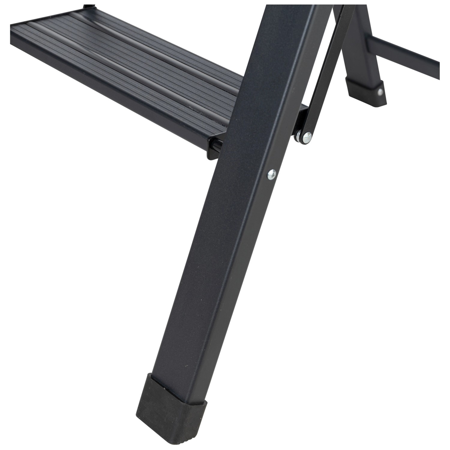 Wenko Alu-Smart Klapptrittleiter 3-stufig Schwarz kaufen bei OBI