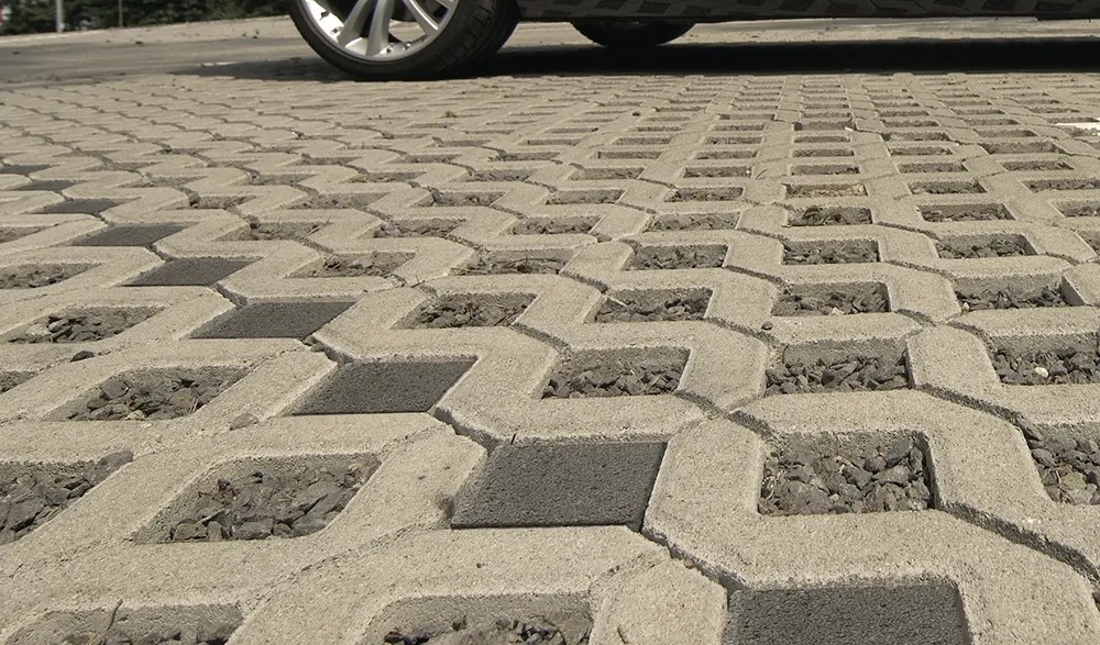 Rasengitter-Füllstein Beton Anthrazit kaufen bei OBI