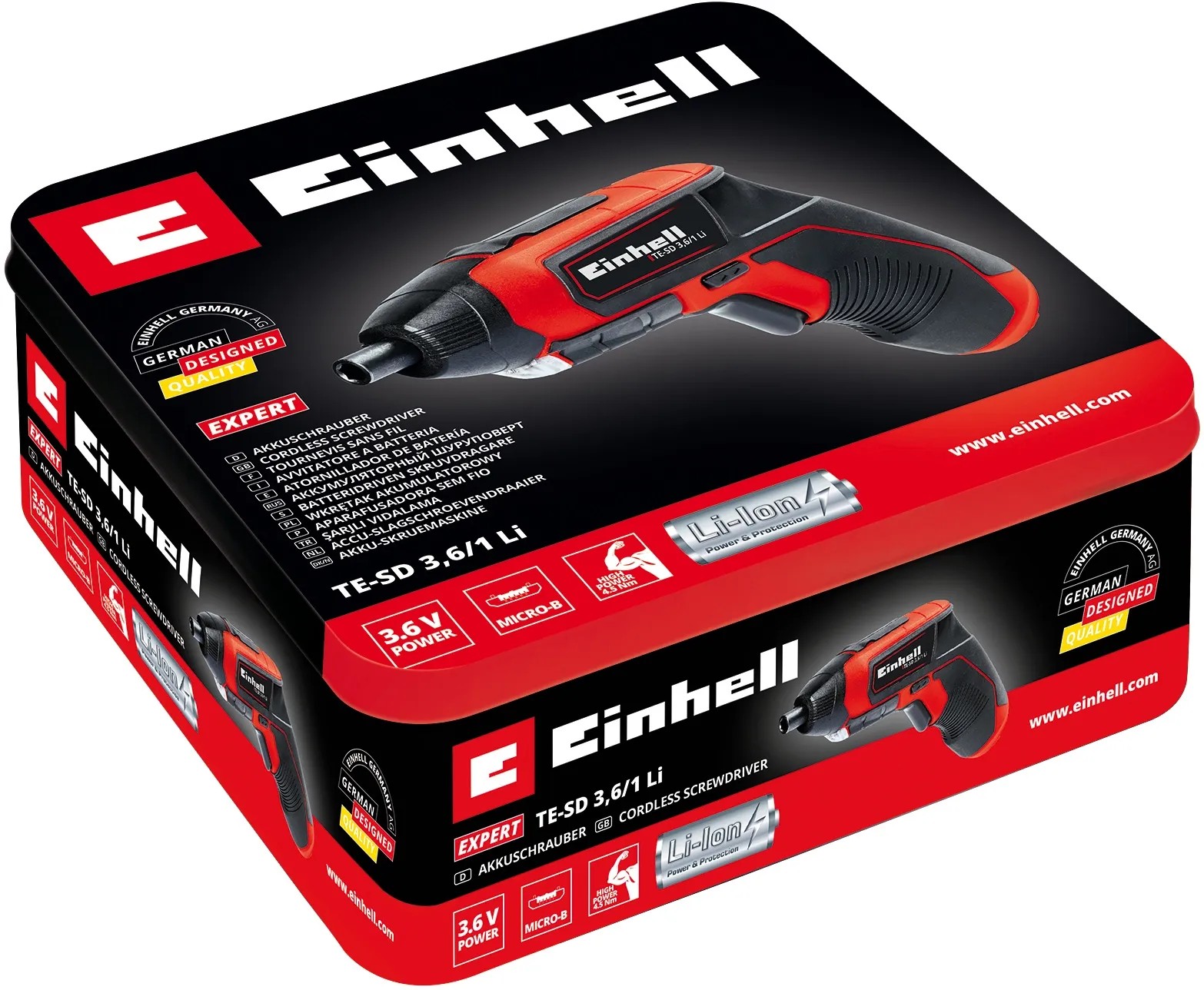 Einhell Akkuschrauber TE-SD 3,6/1 Li mit Bit-Set 10-tlg. kaufen bei OBI