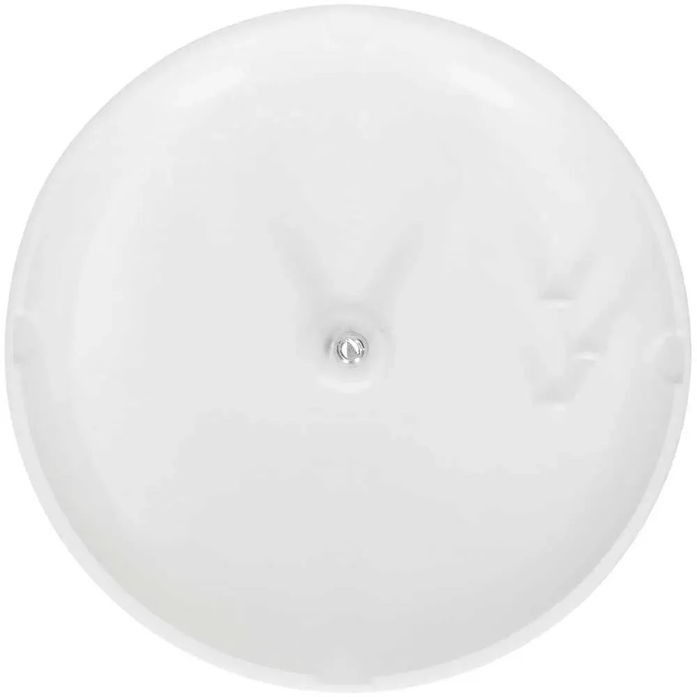 Deckenrosette mit Steg Weiss halogenfrei 95 x 13 mm